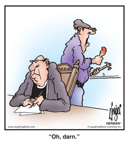 Oh, darn. – LaughingStock