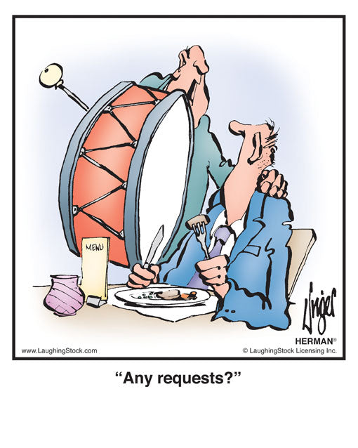 Any requests? – LaughingStock