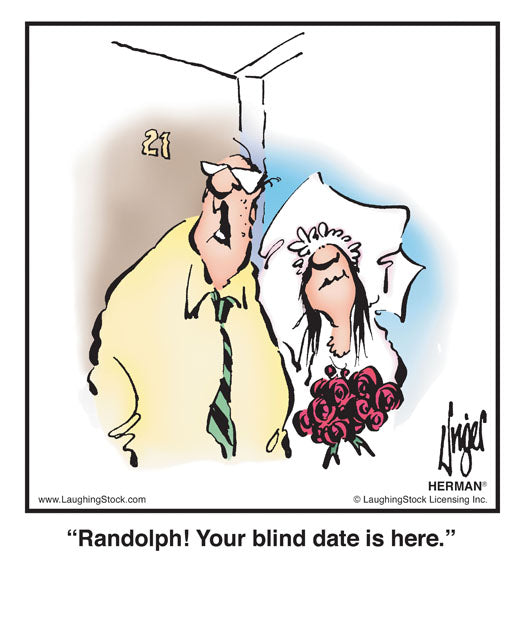 Blind Date Cartoon
