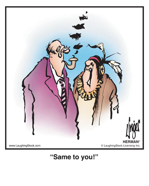 Same to you! – LaughingStock