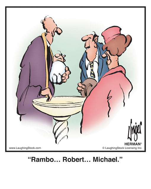 Rambo… Robert… Michael. – LaughingStock